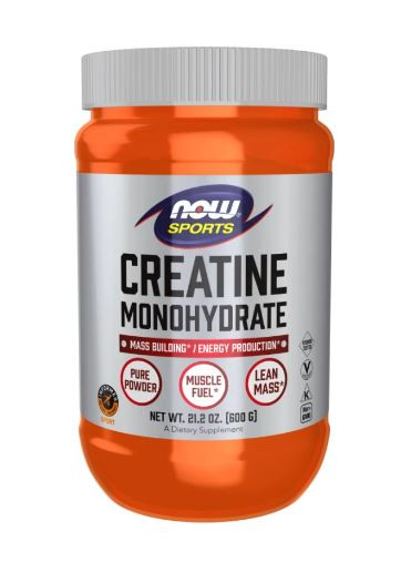 NOW FOODS CREATINE MONOHYDRATE PURE POWDER 600G