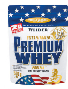 WEIDER PREMIUM WHEY 500G - Proteina completă pentru performanță și refacere rapidă