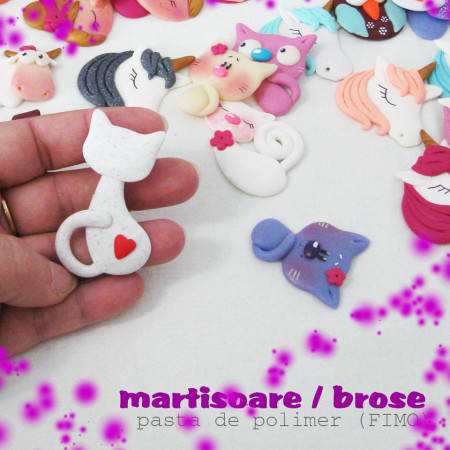 BROȘE MODELATE / MĂRȚIȘOR