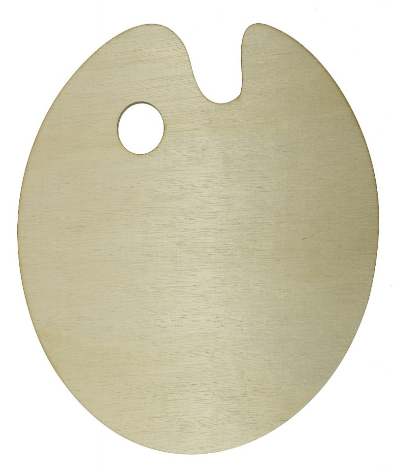 Paleta pictura placaj 25x30cm