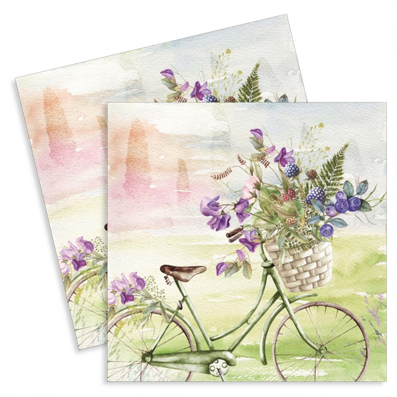 Servetel Plimbare de primavara 33x33cm 2/set 344411