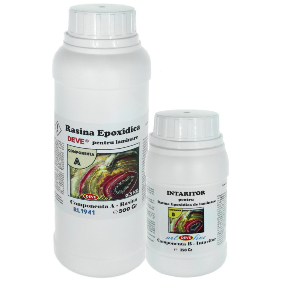 Rasina epoxidica bicomponenta 500g+250g intaritor