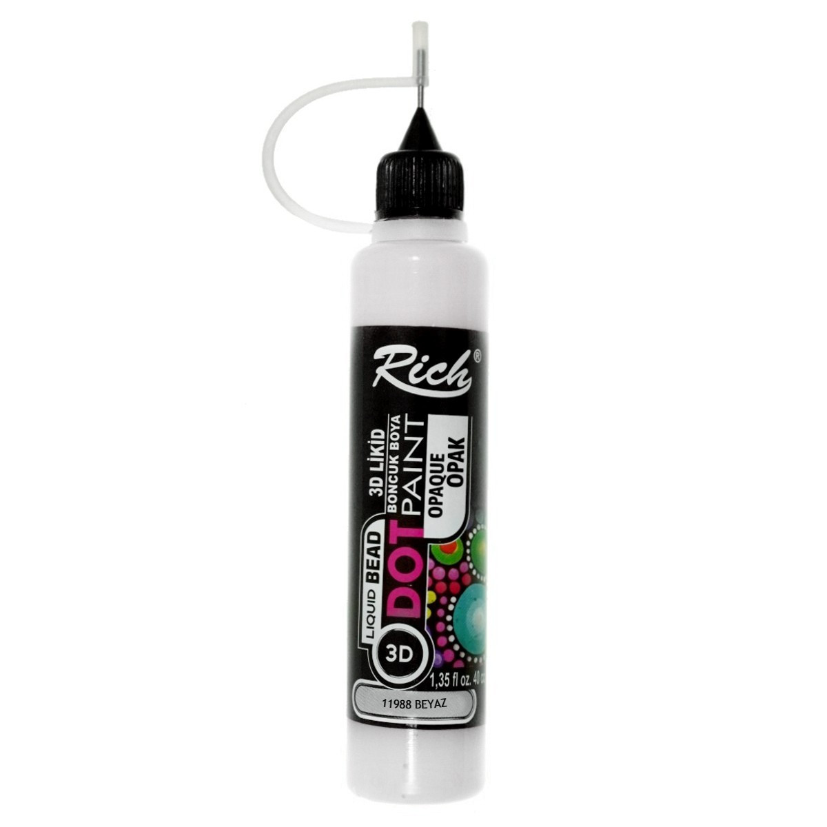 Vopsea efect 3D cu punctator 40ml Rich DTO-40