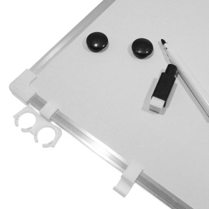 Tabla magnetica alba cu marker negru 50x35cm