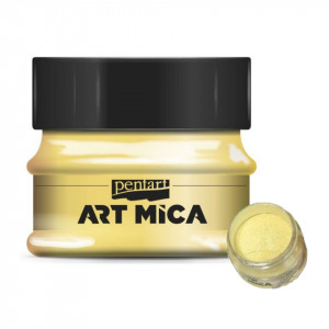 Pigment Art Mica perlat galben pal 9g Pentart 40092