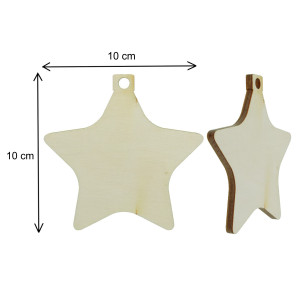 Stea placaj 10cm cu agatatoare