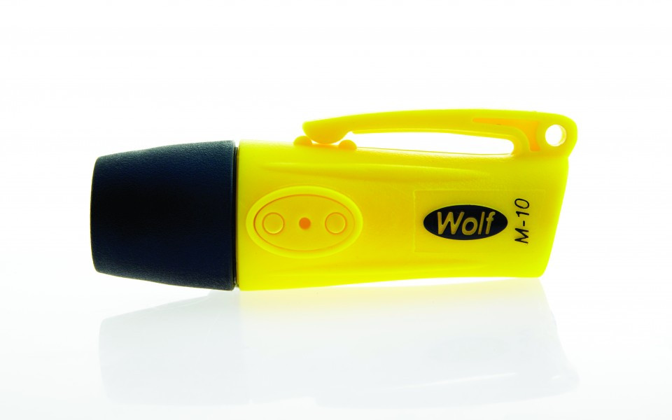 Micro lanterna cu LED ATEX Z0 WOLFLITE M10