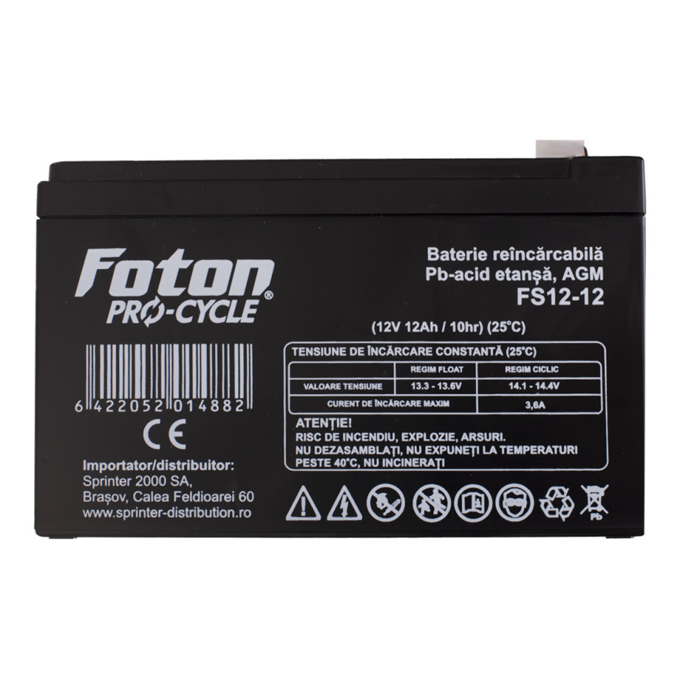 Stationary battery Foton FS12-12 12V 12Ah