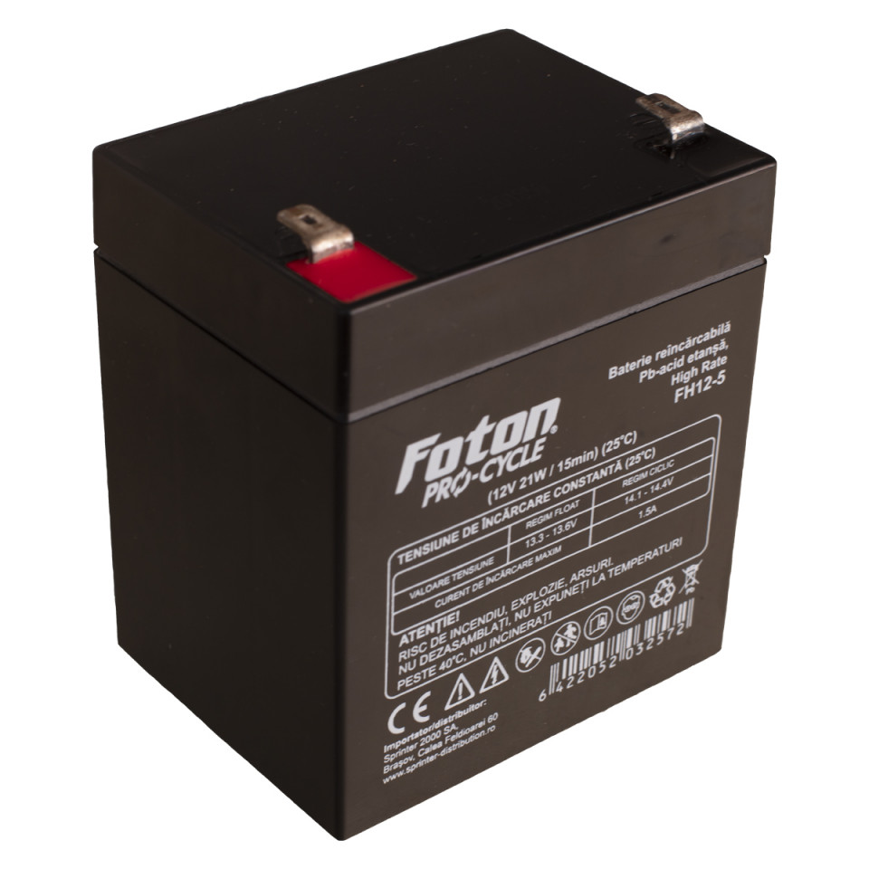 Backup battery Foton FH 12V 5Ah HR