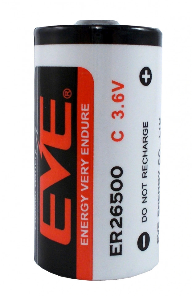 Lithium battery EVE ER26500 C 3.6V 8500mAh