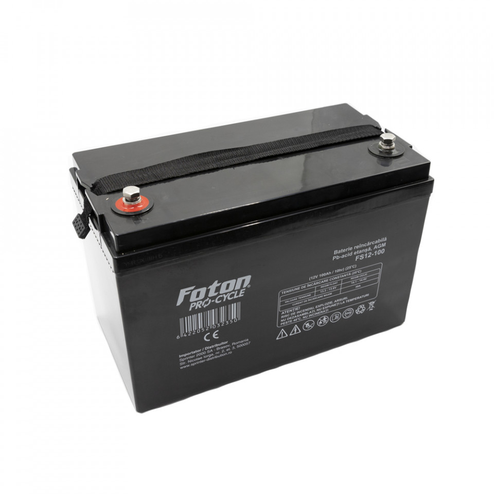 AGM battery VRLA Foton FS12-100Ah