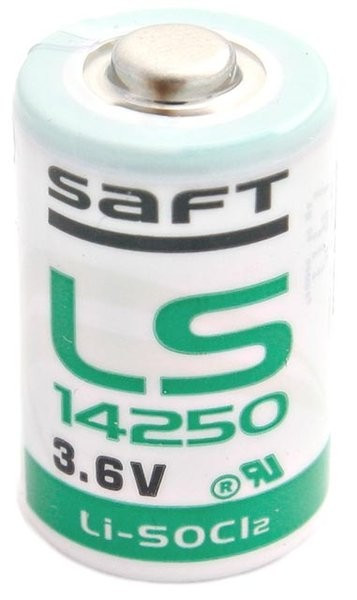 SAFT LS14250 CNA battery (axial terminals)