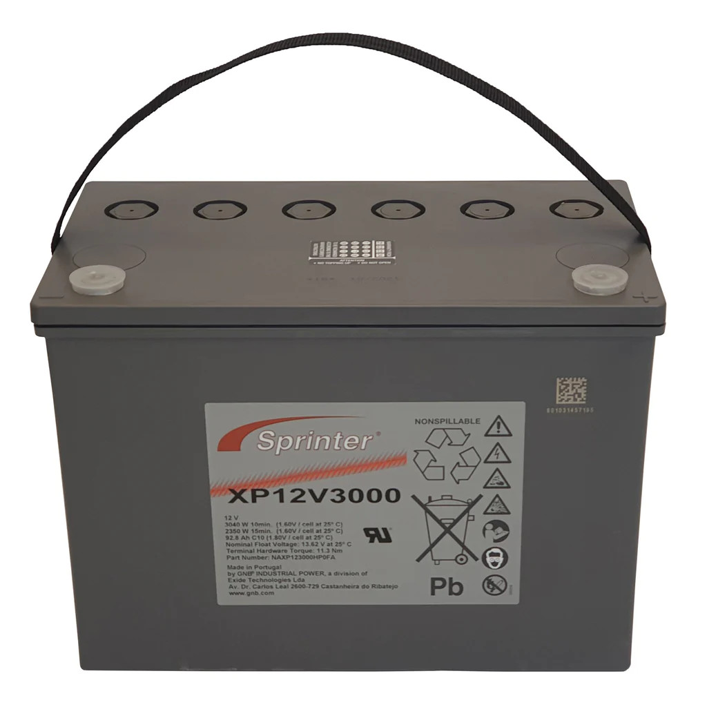 Battery Sprinter XP12V3000 of 12V and 92.8Ah
