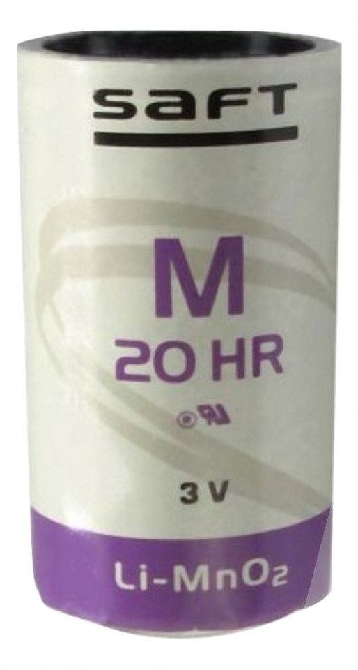 Saft M20HR 3V 11.5Ah Lithium Manganese Battery