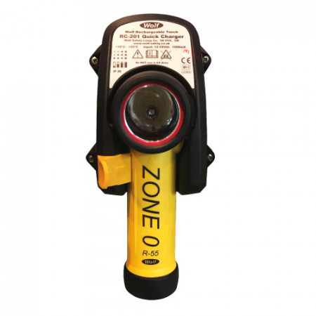 Rechargeable Flashlight ATEX Z0 Wolflite R-55H
