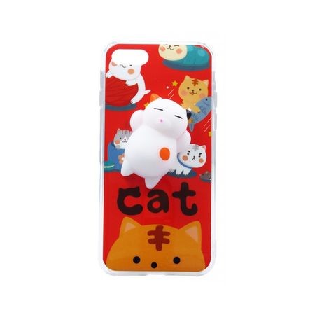 Husa Apple iPhone 7, Elegance Luxury Squishy Red