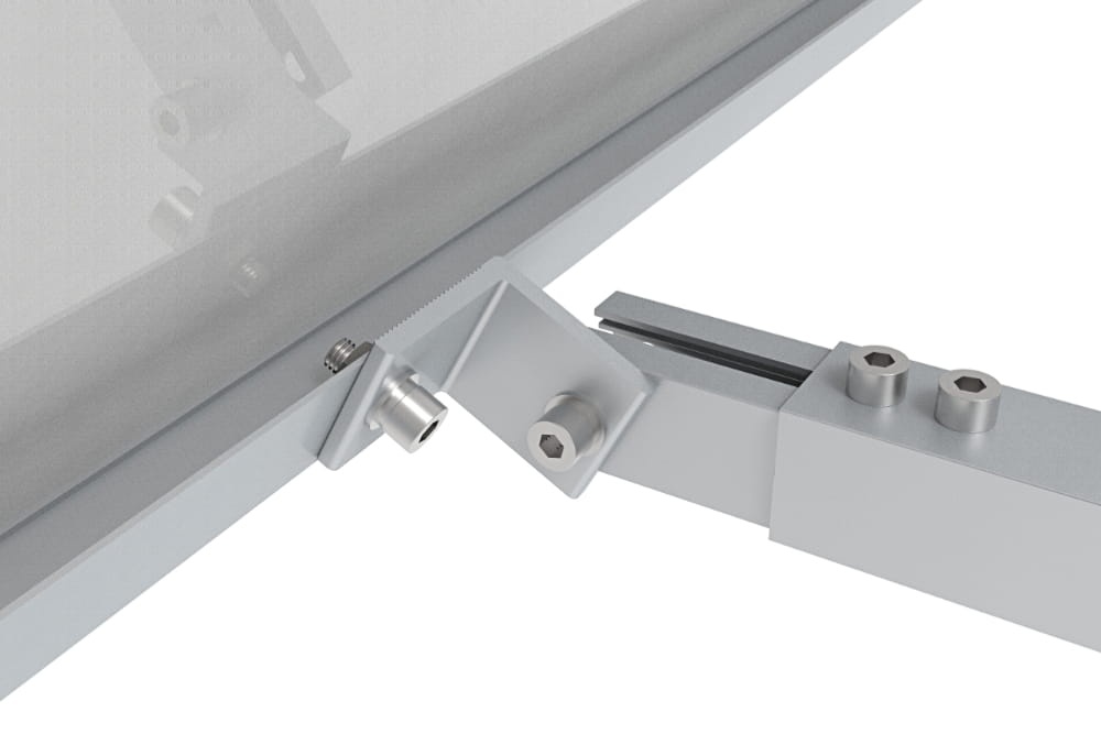 Structura panou fotovoltaic fixare balcon reglabil