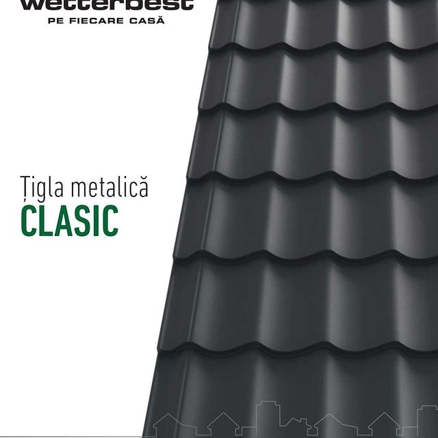 Tabla acoperiș Wetterbest Clasic 0,5 mm NEOMAT