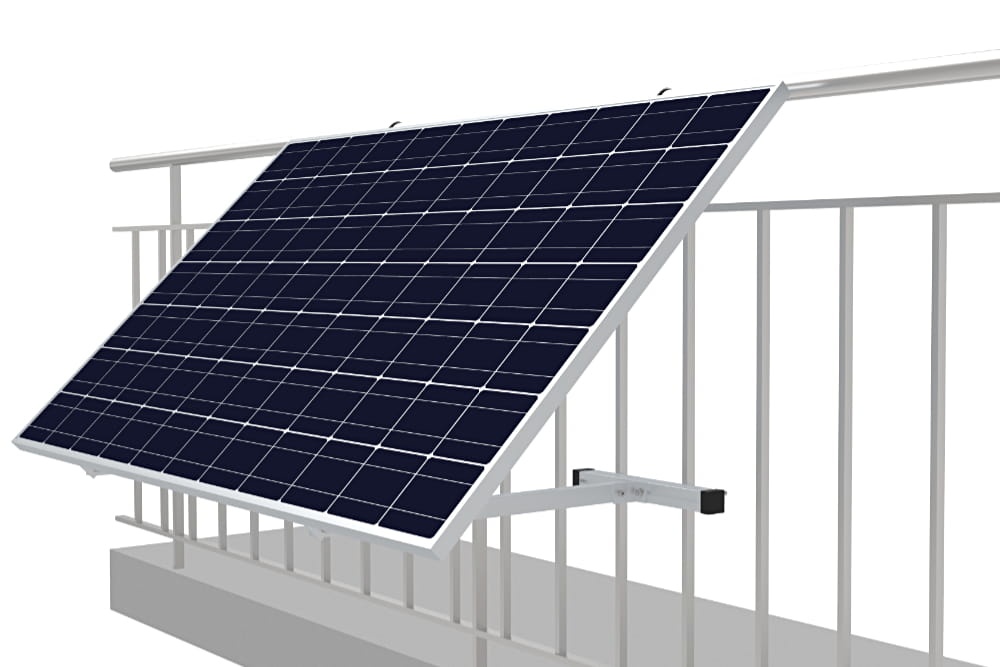 Structura panou fotovoltaic fixare balcon reglabil