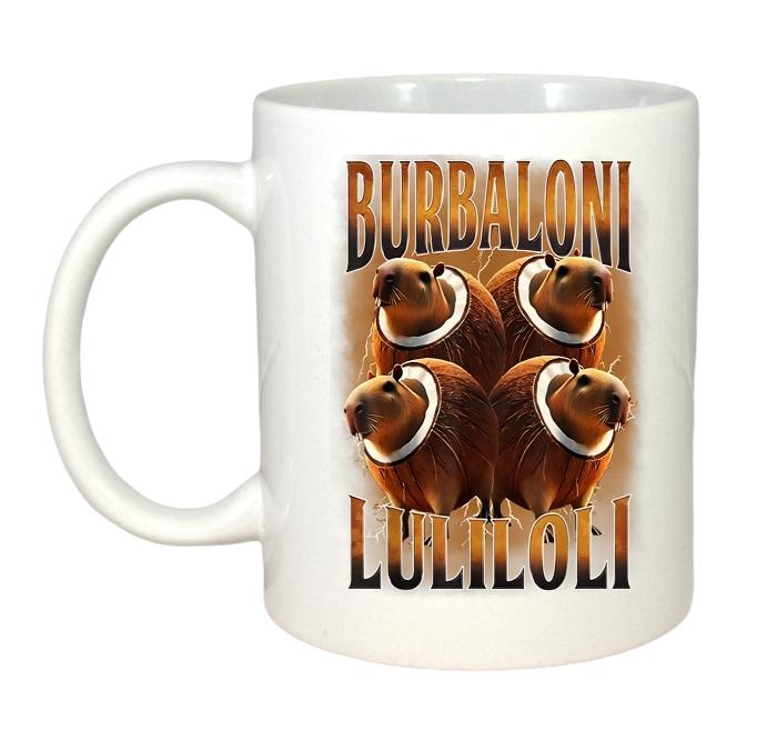 Cana Tralalero TraLaLa cu Burbaloni Luliloli Italian Brain Rot Capybara ...