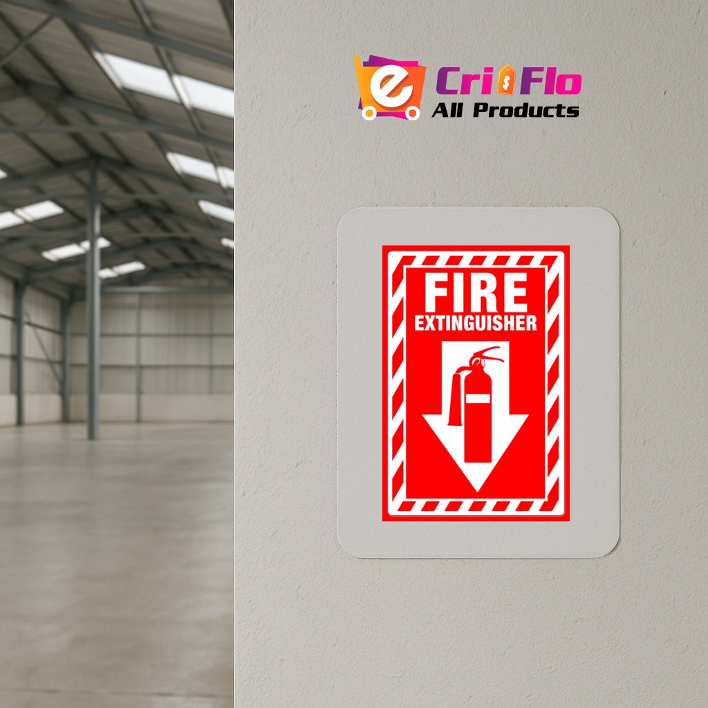 ⚠️ INDICATOARE 🛑 Indicator Sign extinguisher, Sticker autocolant ️