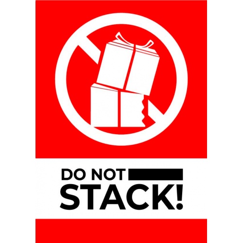 ⚠️ INDICATOARE 🛑 Indicator Sign do not stack, Sticker autocolant ️