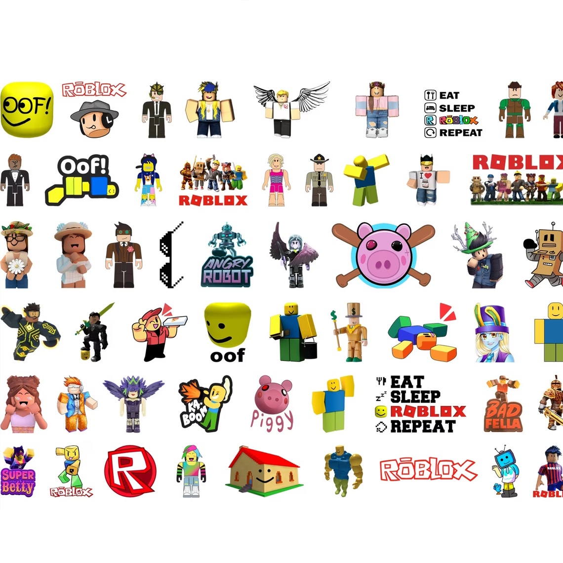Stickere Gaming Roblox