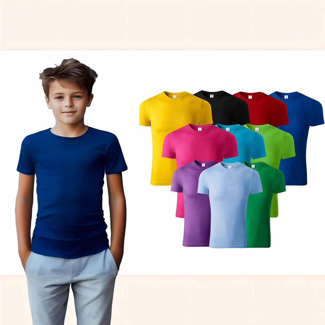 👕 Tricouri Copii Băieți și Fete 🏃 13 Culori 🌟 LIVRARE RAPIDĂ