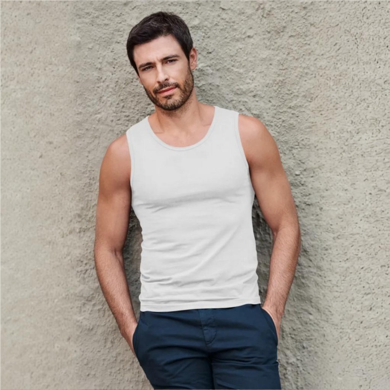 👕 Maiou Bărbați Premium 🌈 5 culori 🌈 LIVRARE RAPIDĂ ! ️