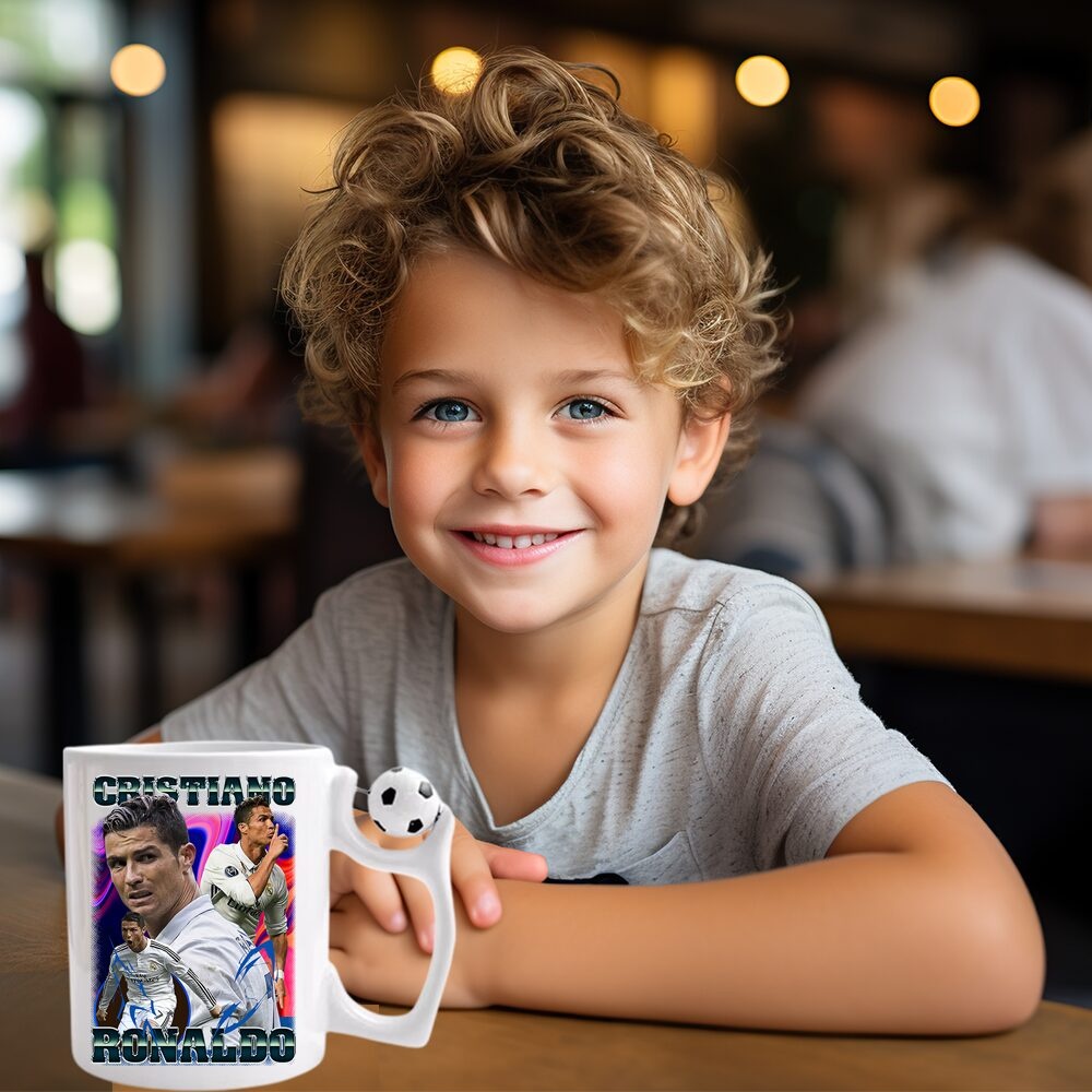 ⚽ Cana Antistres Cristiano Ronaldo | LIVRARE RAPIDA 🌟