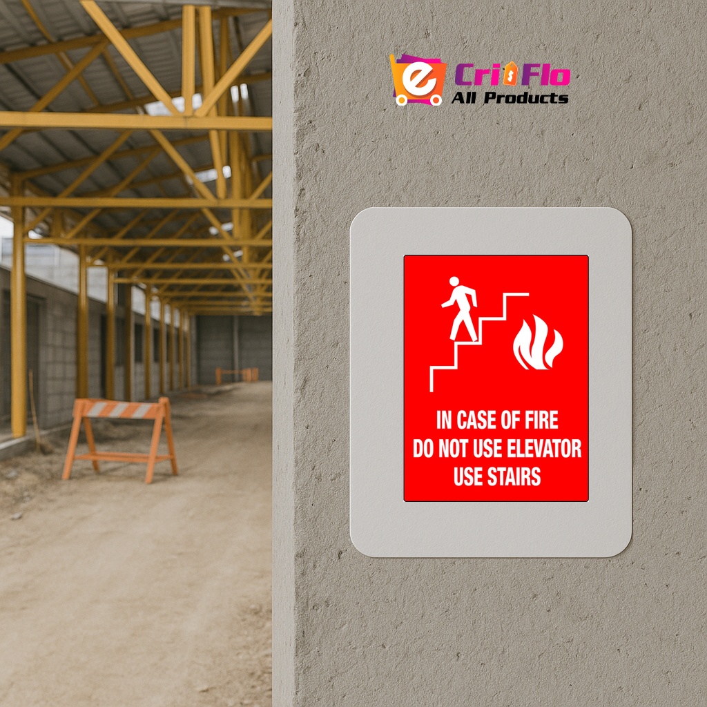 ⚠️ INDICATOARE 🛑 Indicator In case fire do not use elevator use stairs ...