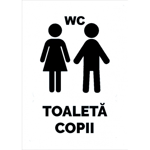 ⚠️ INDICATOARE 🛑 Indicator Indicator toaleta copii, Sticker autocolant ️