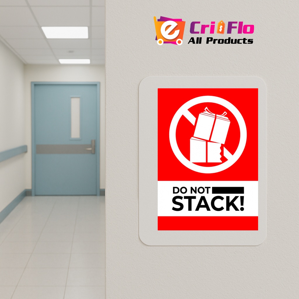 ⚠️ INDICATOARE 🛑 Indicator Sign do not stack, Sticker autocolant ️