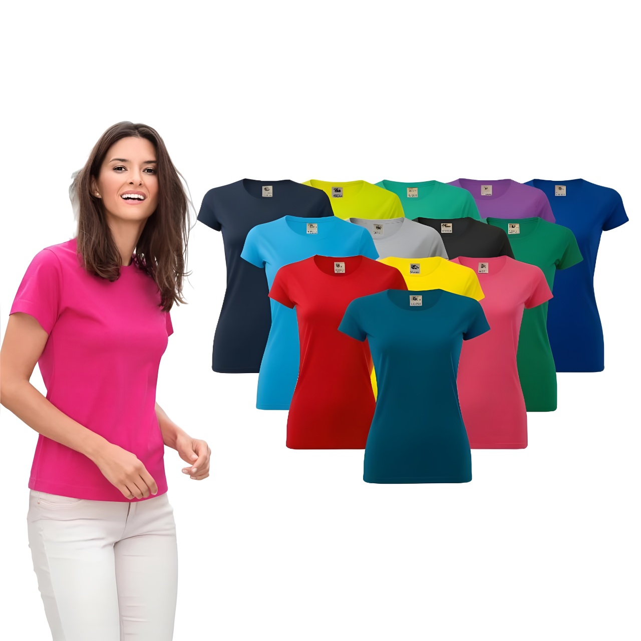 👕 Tricou simplu dama | 35 de culori 🌈 | LIVRARE RAPIDA 🤩