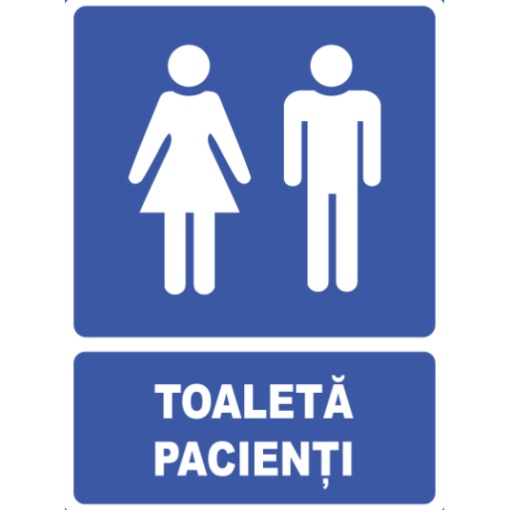 ⚠️ INDICATOARE 🛑 Indicator Indicator toaleta pacienti, Sticker autocolant ️