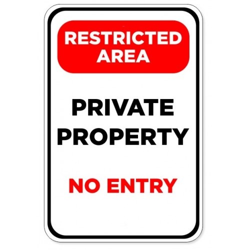 ⚠️ INDICATOARE 🛑 Indicator Restricted area private property no entry ...