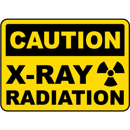 ⚠️ INDICATOARE 🛑 Indicator Caution X-Ray Radiation Sign, Sticker ...