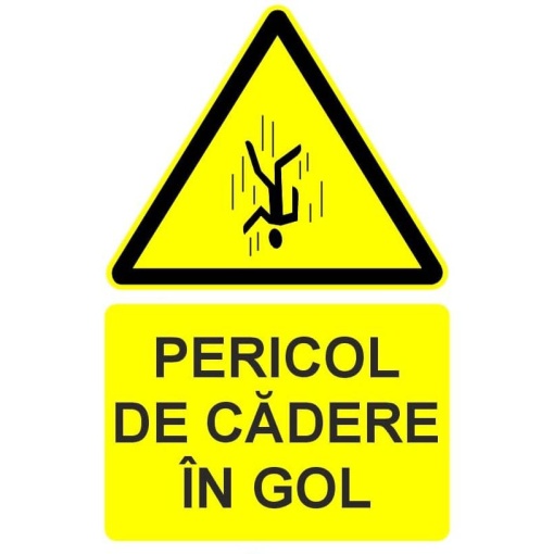 ⚠️ INDICATOARE 🛑 Indicator Pericol de cadere in gol indicator de ...