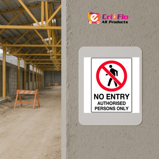 ⚠️ INDICATOARE 🛑 Indicator No Entry Authorised Persons Only Sign ...