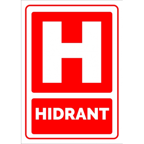 ⚠️ INDICATOARE 🛑 Indicator Pentru hidrant, Sticker autocolant ️