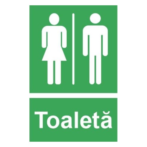⚠️ INDICATOARE 🛑 Indicator protectia muncii toaleta wc, Sticker ...