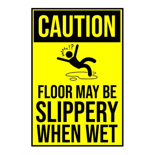 ⚠️ INDICATOARE 🛑 Indicator Sign caution floor may be slippery when wet ...