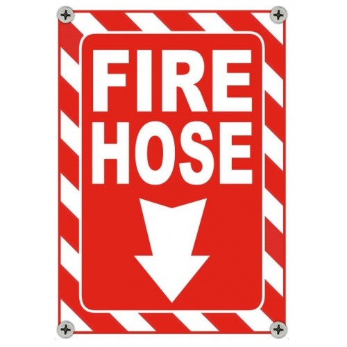 ⚠️ INDICATOARE 🛑 Indicator Fire Hose, Sticker autocolant ️