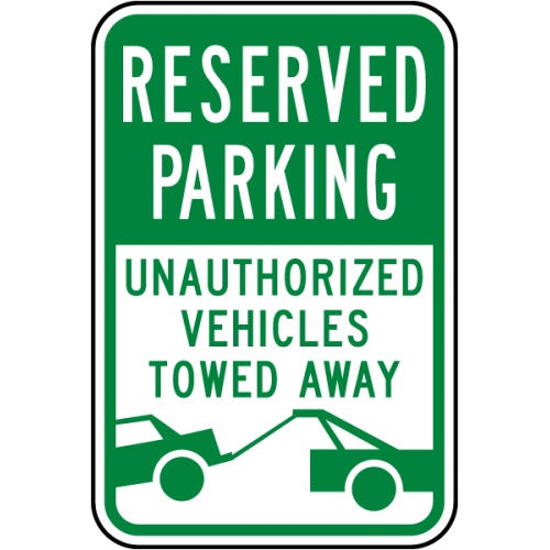 ⚠️ INDICATOARE 🛑 Indicator Reserved Parking Vehicles Towed Sign ...