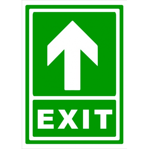 ⚠️ INDICATOARE 🛑 Indicator Semn pentru directie cu sageata de evacuare ...