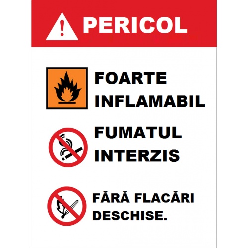 ⚠️ INDICATOARE 🛑 Indicator De interzicere pentru pericol, Sticker ...