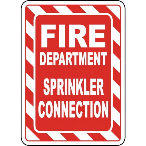 ⚠️ INDICATOARE 🛑 Indicator Fire Department Sprinkler Connection Sign ...