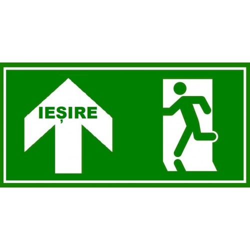 ⚠️ INDICATOARE 🛑 Indicator Semn pentru directie cu sageata de evacuare ...