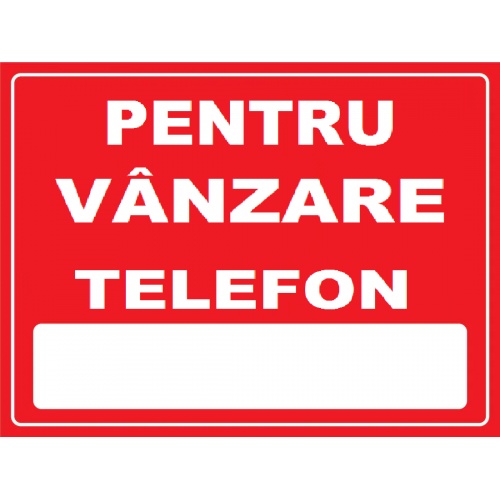 ⚠️ INDICATOARE 🛑 Indicator pentru vanzare, Sticker autocolant ️