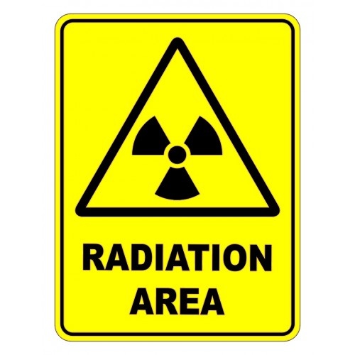 ⚠️ INDICATOARE 🛑 Indicator Radiation Area Warning Safety Sign, Sticker ...